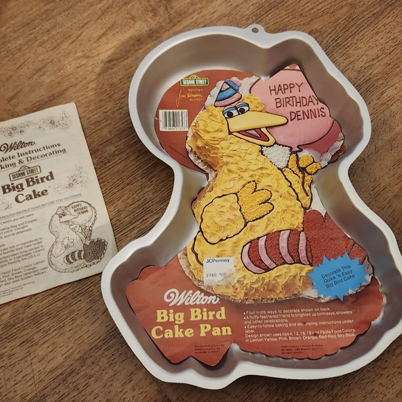 Wilton | Kitchen | New Sesame Street Big Bird Cake Pan | Poshmark